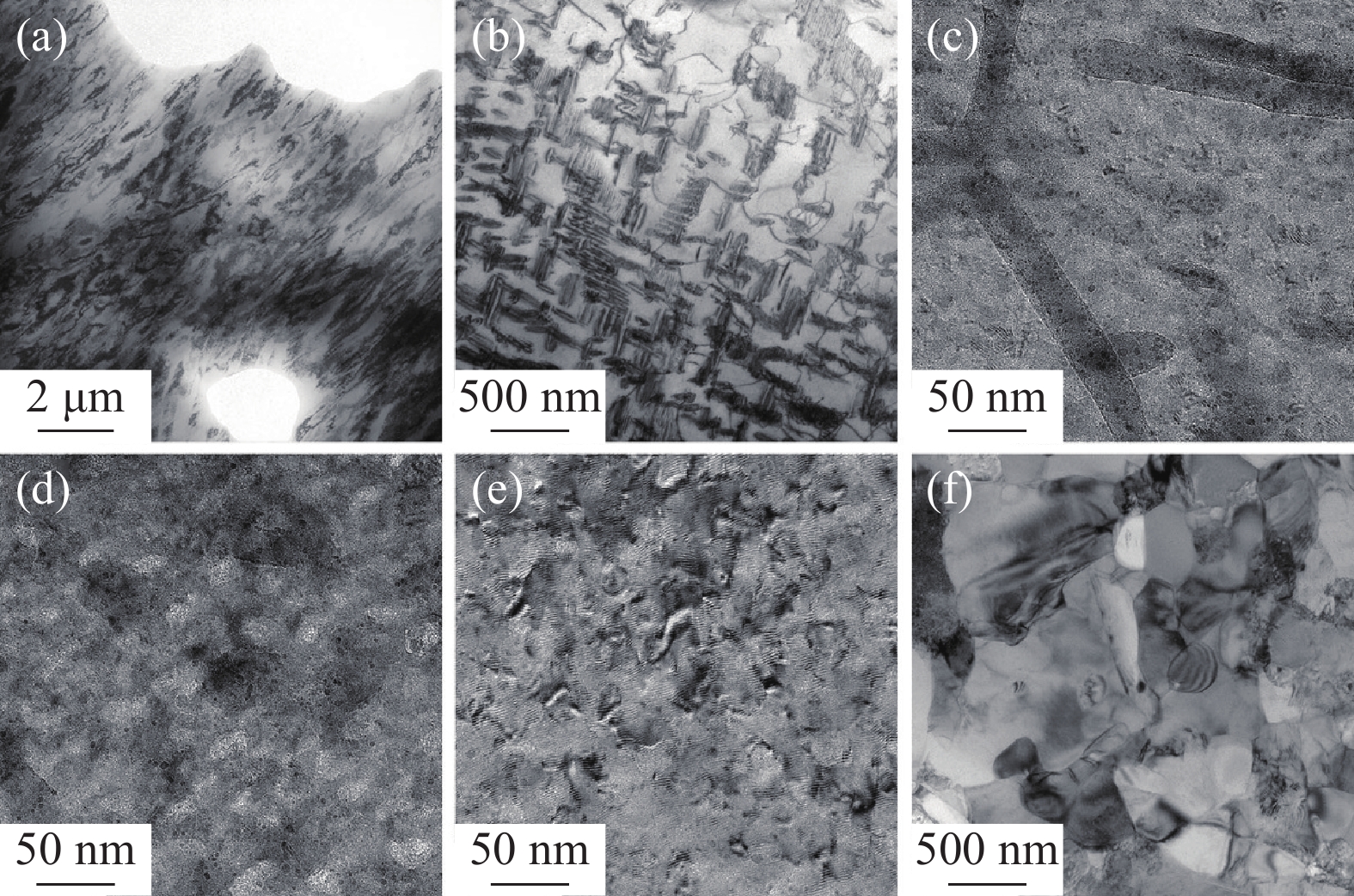 高强导电Cu−3Ti−0.1Mg−0.05B−0.05La合金的微观组织与性能